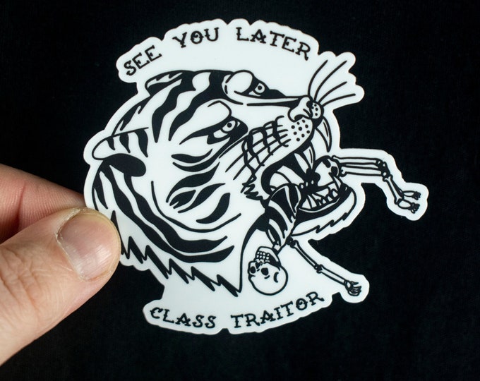 Class Traitor Sticker by Tricia Robinson - Check Description for Size ...