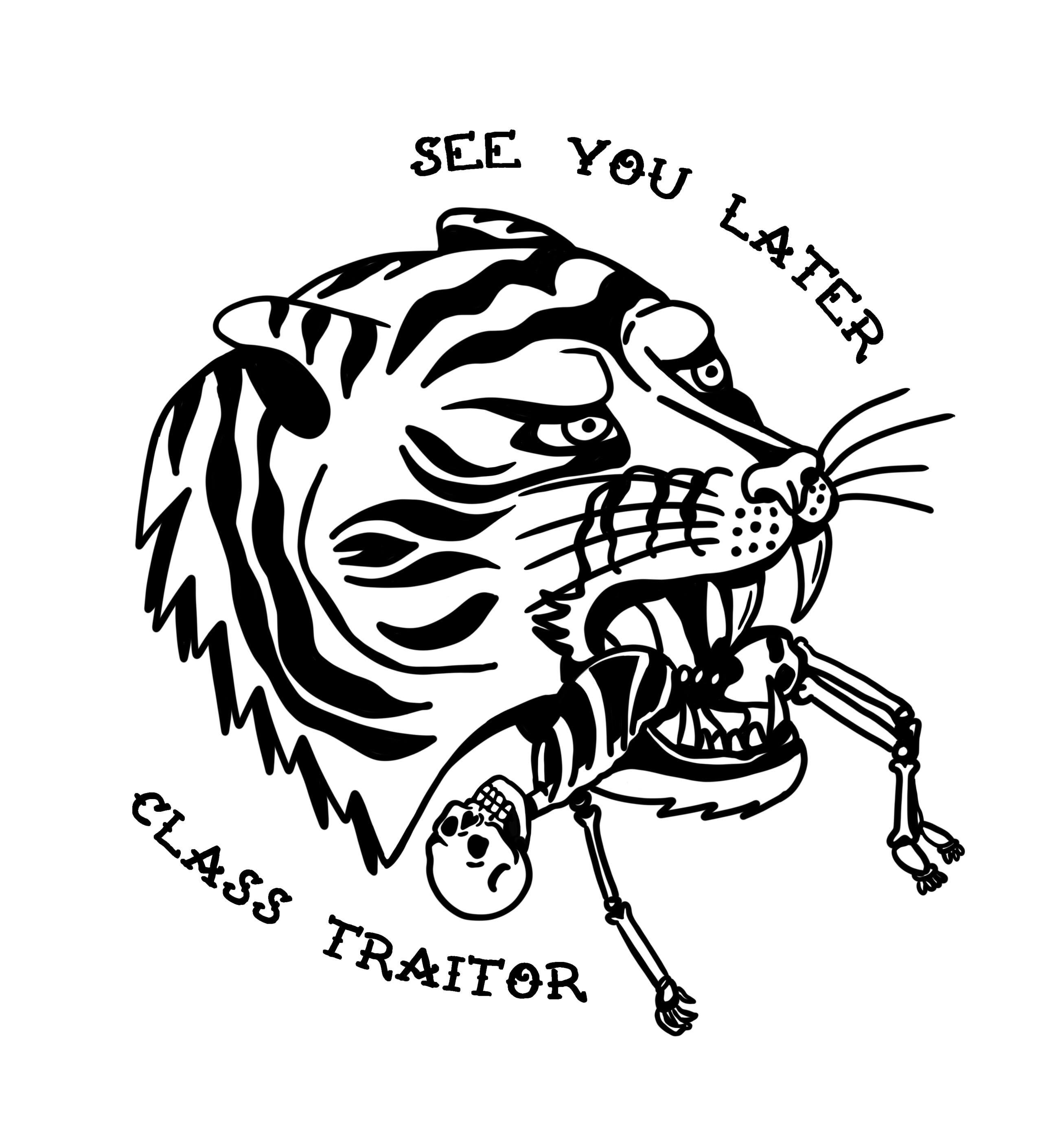 See You Later Class Traitor Art Print - 8.5x11 Print, Digitally ...