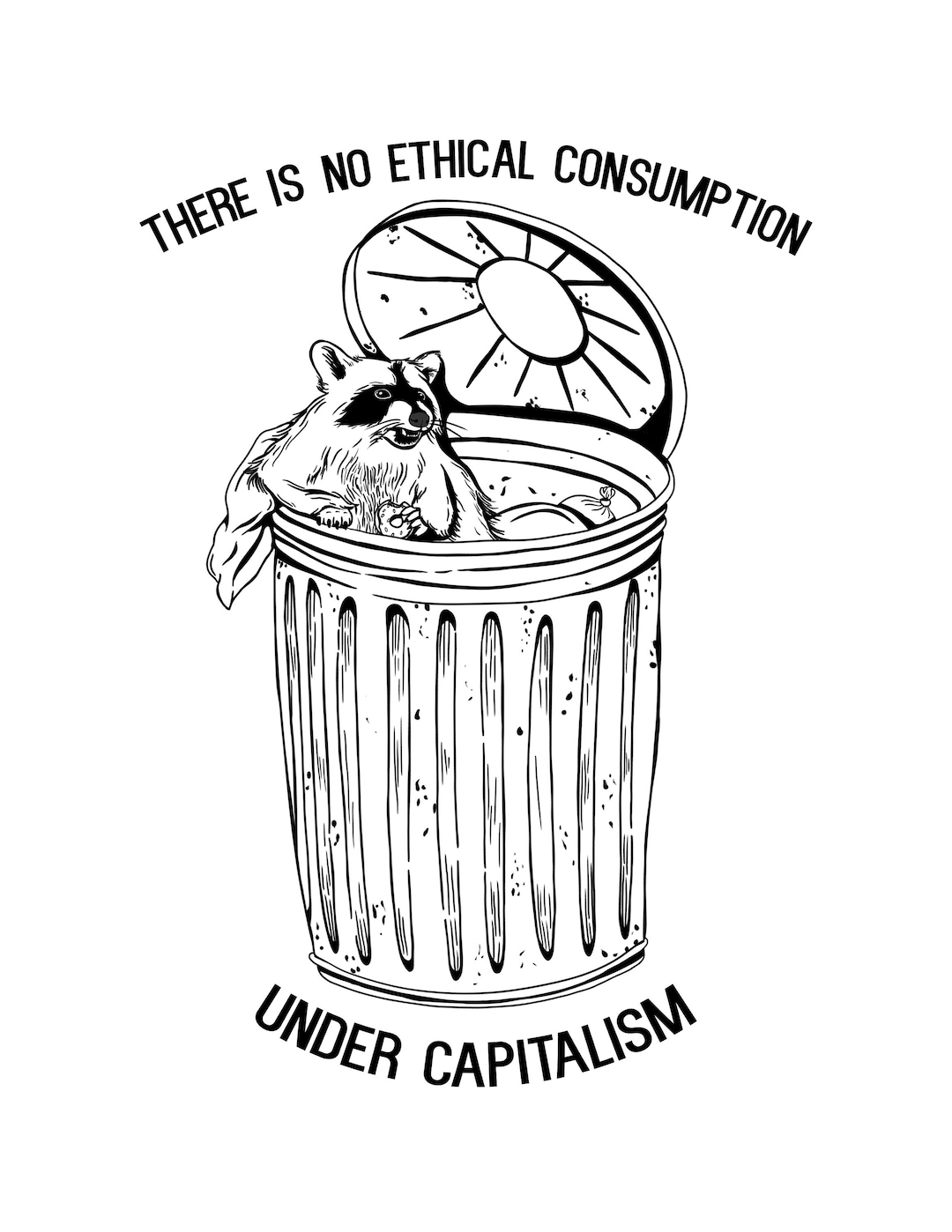 There is No Ethical Consumption Under Capitalism Art Print ...