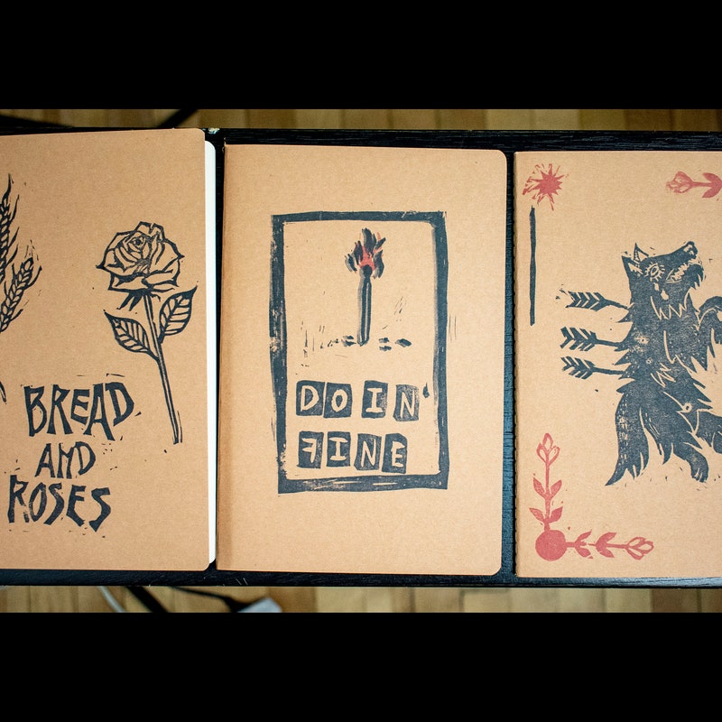 Unique Notebook - Etsy