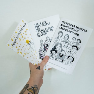 3 Zine Pack - Physical Copies - Three Written & Illustrated Zines by ...