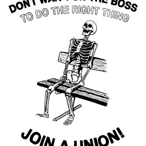 Join A Union Art Print - 8.5x11 Print, Digitally Illustrated on Matte ...