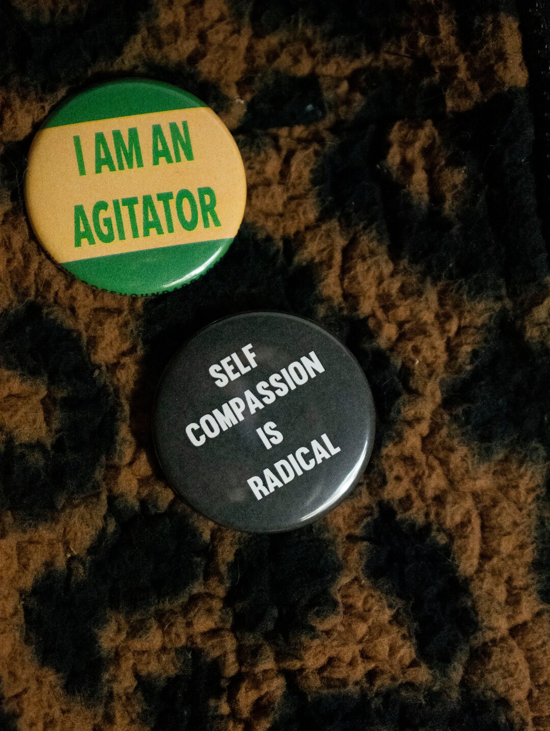 Self Compassion Pin - Pin/badge - 1 1/2 Inch Pin Back Button - Self ...