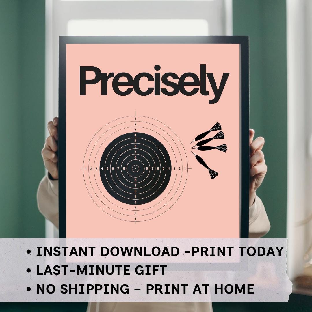 Precisely Printable – Engineering Math Pun Wall Art – Instant Download ...