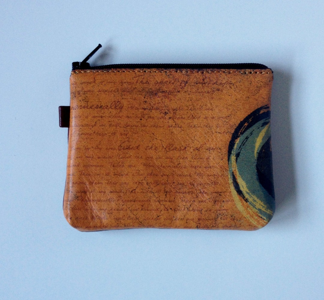 Change Purse Coin Purse Abstract Art Wallet Modern Art Painting Purse ...