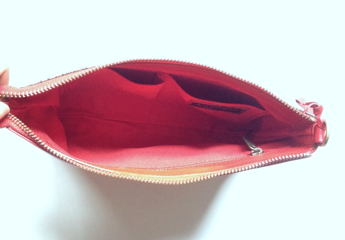 Multicolor Bag Red Cross Body Bag Abstract Pattern Shoulder Bag Red ...
