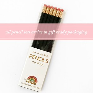 Self Love Positive Affirmations Pencil Set ∙ Great Pick Me up Gift for ...