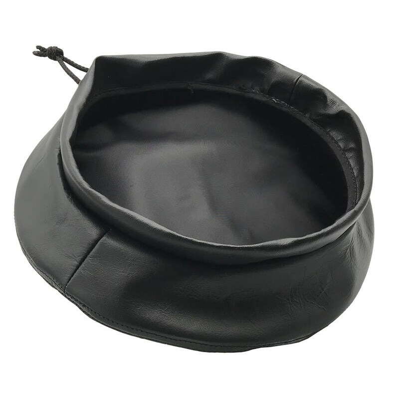 Genuine Leather Tam French Beret Many Colors Made in USA | Etsy