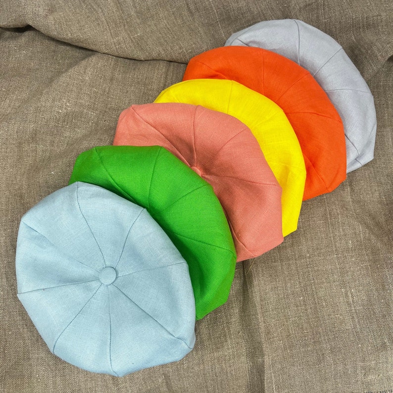 Emstate Linen Applejack Newsboy Cap, Hat, Made in USA- New Easter ...