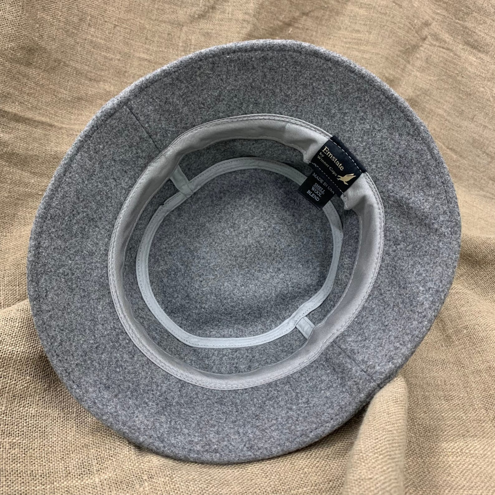 Emstate Melton Wool Bucket Hat, Unisex Warm Hat, Made in USA - Etsy