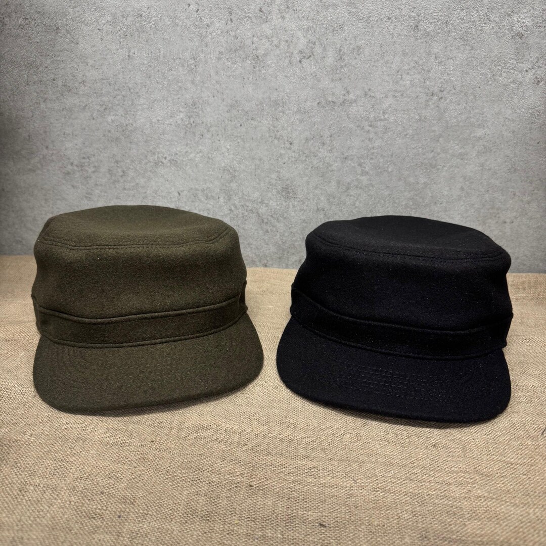 Wool Cadet Cap, Military Style, Made in USA - Etsy