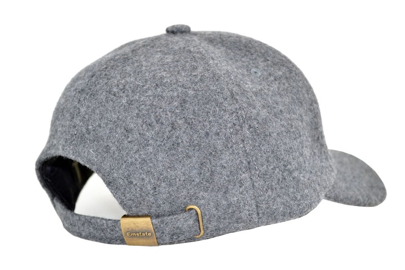 Emstate Melton Wool Baseball Cap Made in USA 3 Colors | Etsy