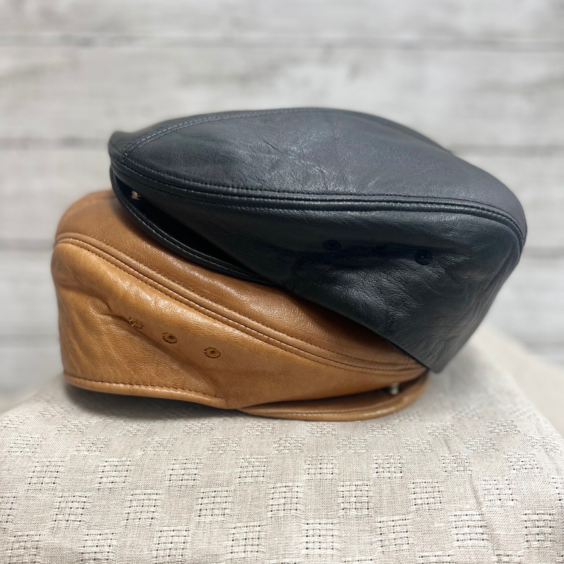 Emstate Premium Lambskin Ivy Flat Cap Ascot Ivy Black and - Etsy