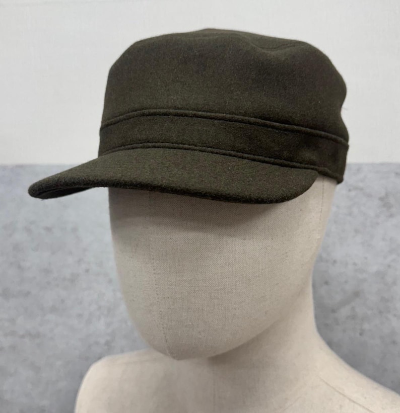 Wool Cadet Cap, Military Style, Made in USA - Etsy
