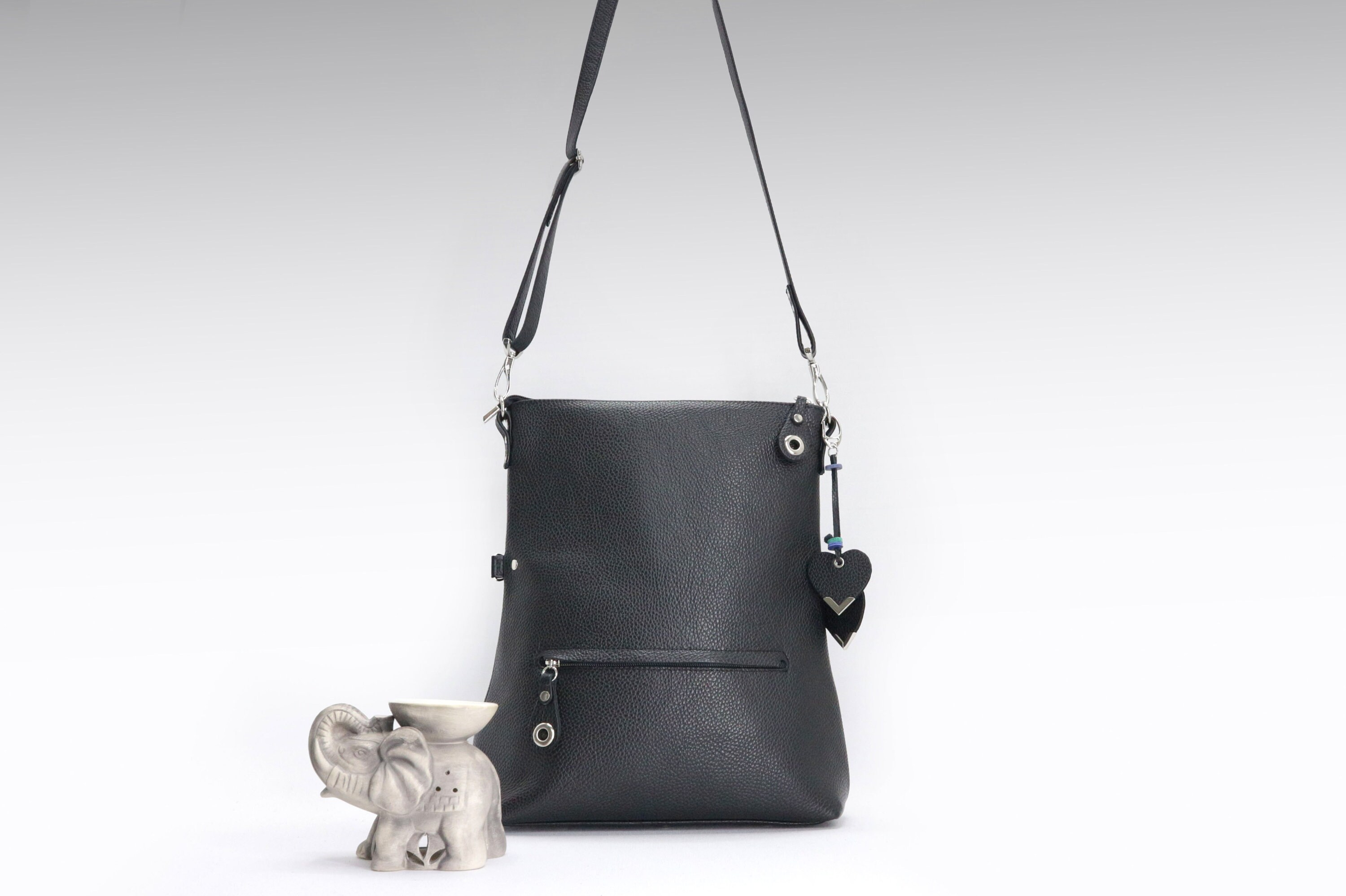 Foldover Leather Bag women Crossbody Fold Over purse | Etsy