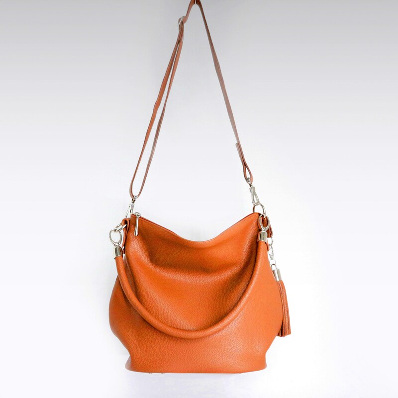 Orange Handbag - Etsy
