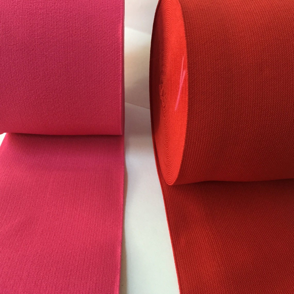 4 Inch Wide Ultrawide Red Elastic, Ultrawide Pink Elastic, Ultrawide ...