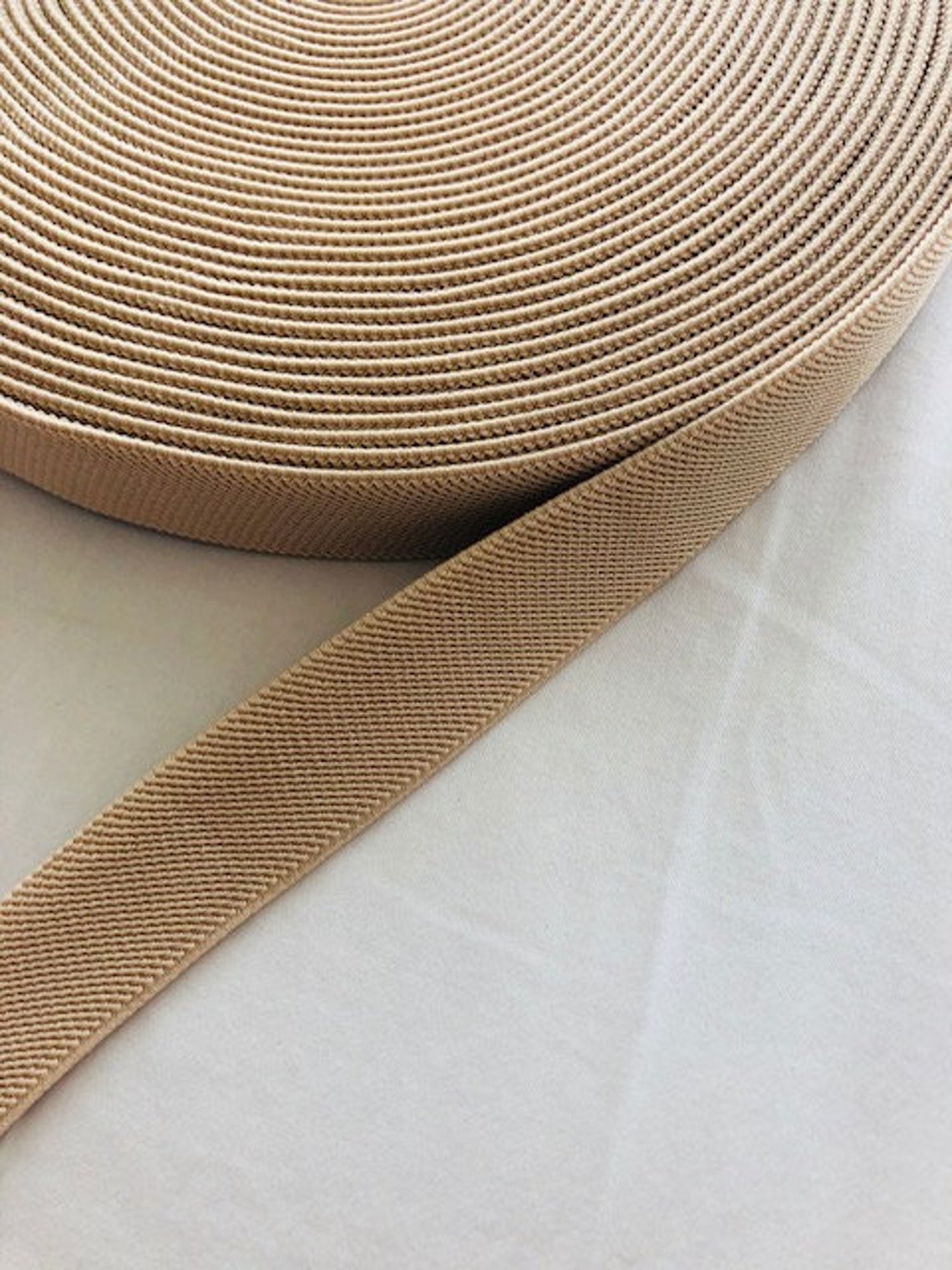 1 Inch Beige Elastic Band Elastic Waistband Suspender - Etsy