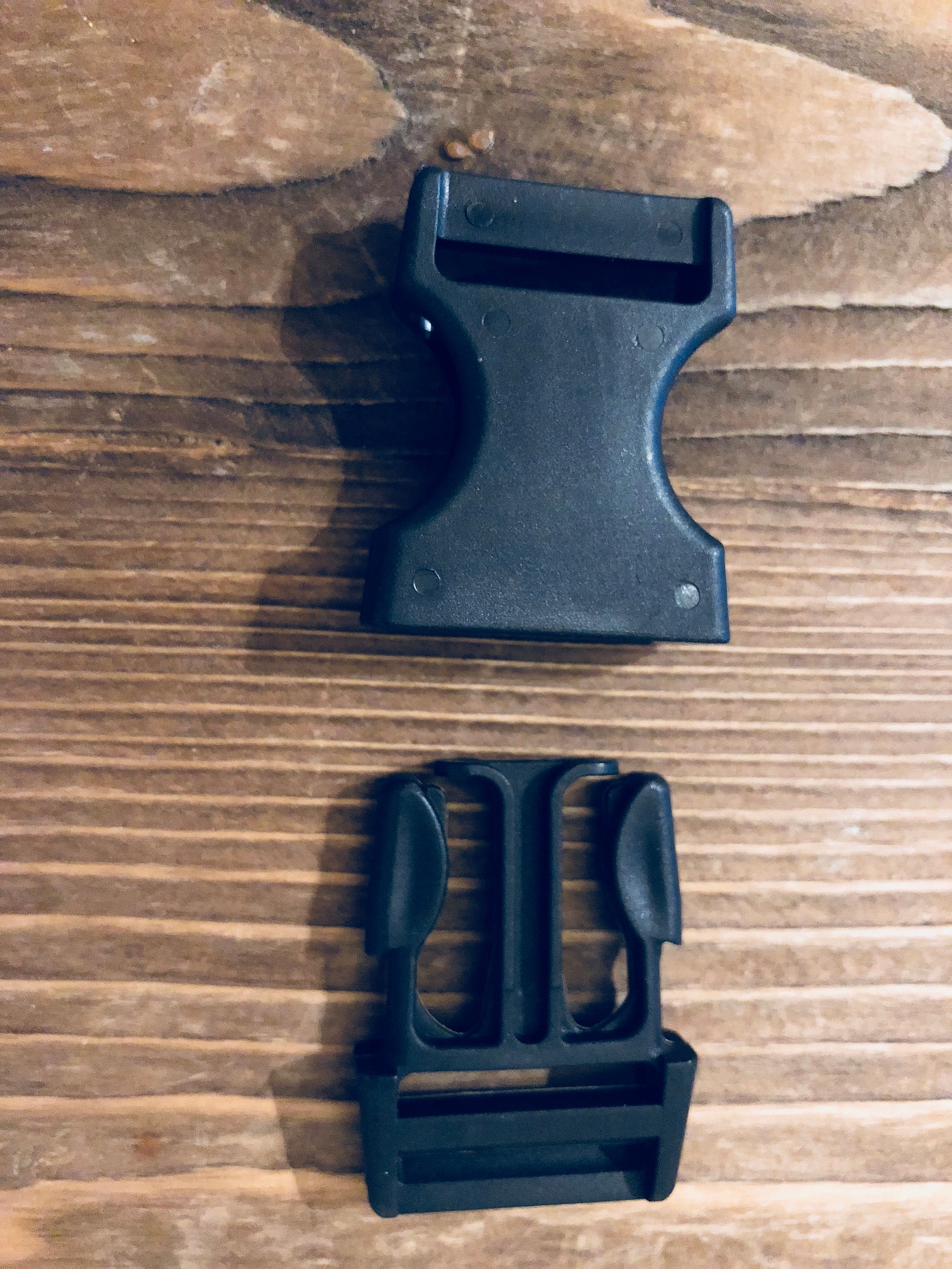 10 Pcs 1 Inch Wide Plastic Buckles in Black, Side Release Buckle ...