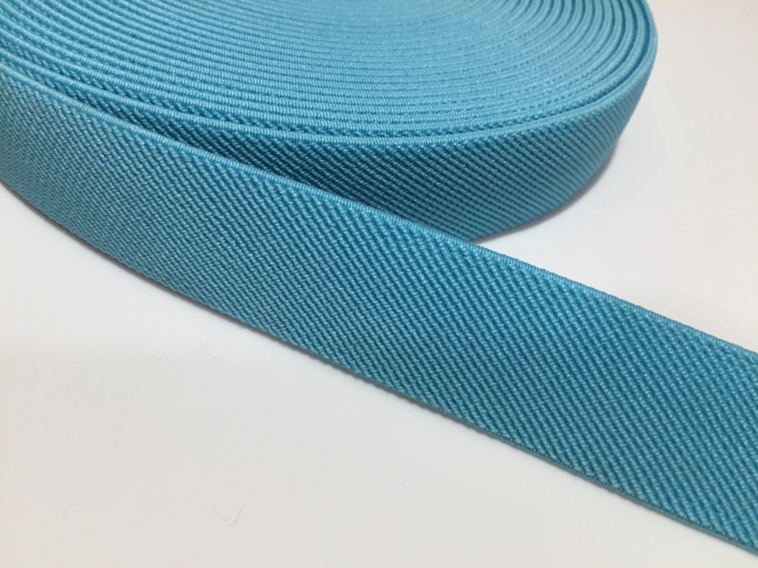 1 Inch Elastic, 1 in Sky Blue Suspender Elastic,1 in Waistband Elastic ...