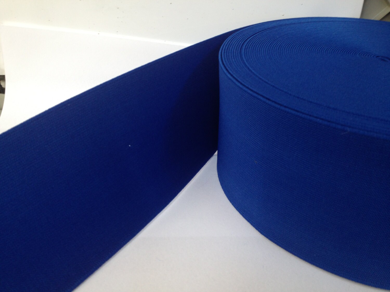 Royal Blue Elastic Webbing 2 in Wide 5 Cm Wide - Etsy