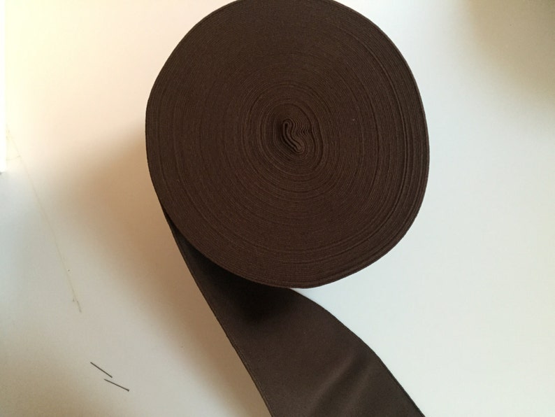 4.8 in Brown Elastic Webbing, 12 Cm Brown Elastic Shoe Elastic - Etsy