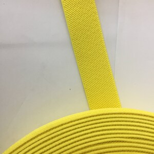 1 Inch Elastic, 1 in Yellow Suspender Elastic,1 in Waistband Elastic ...