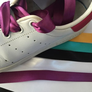 Satin Shoelaces, Cute Shoelaces, Puma Shoelaces, Satin Cord With ...