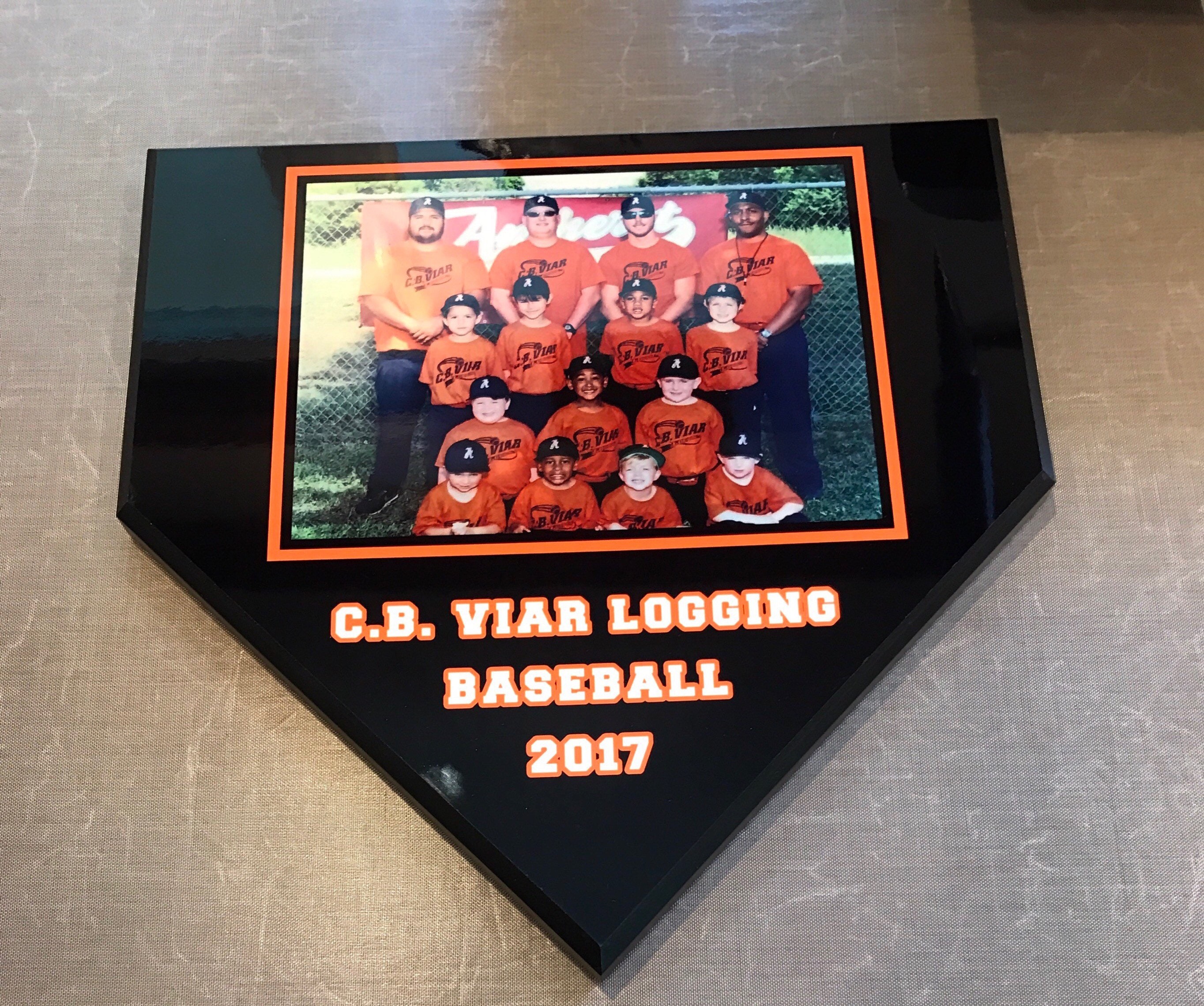 Custom Baseball Home Plate Plaque *made in the USA - Etsy