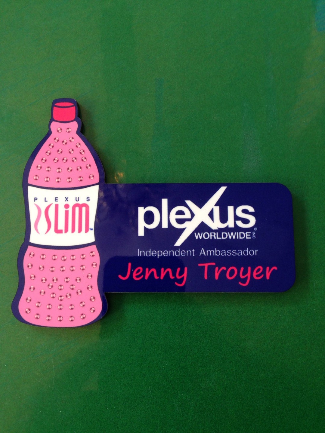 Plexus Bottle Name Tag With Slim and Worldwide Logo - Etsy