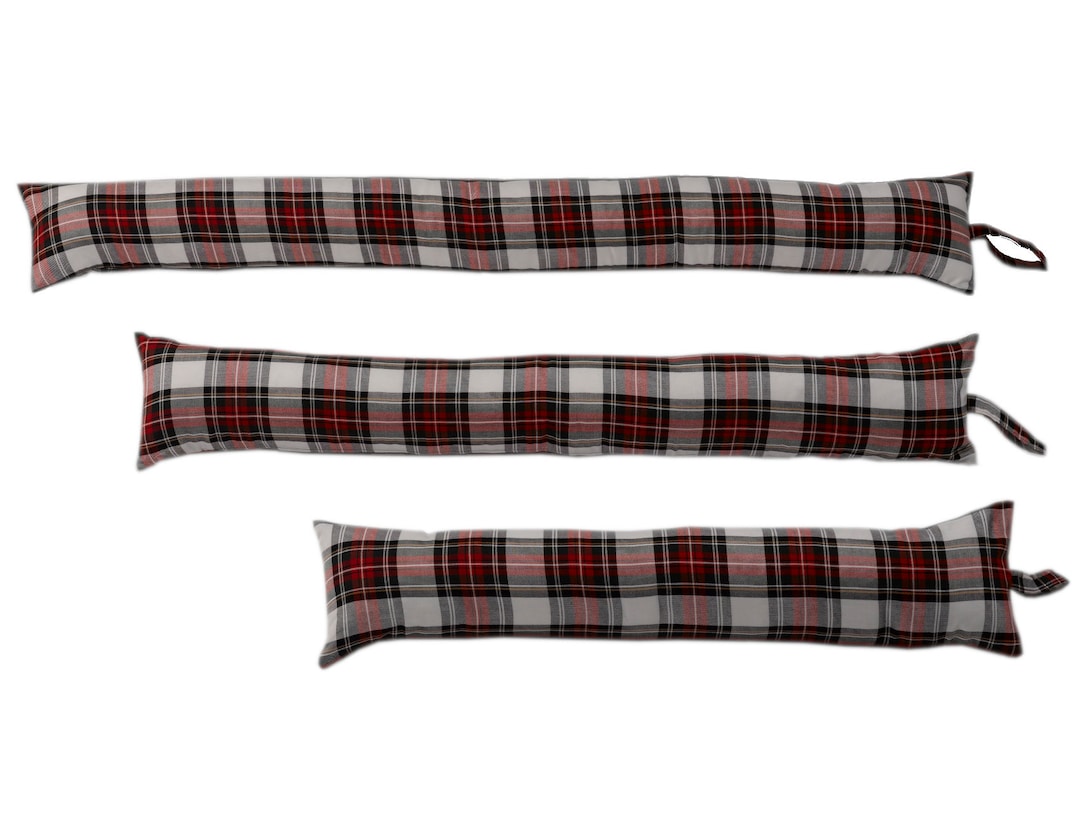 Dress Stewart Tartan Draught Excluder French Patio Door Long Draft ...
