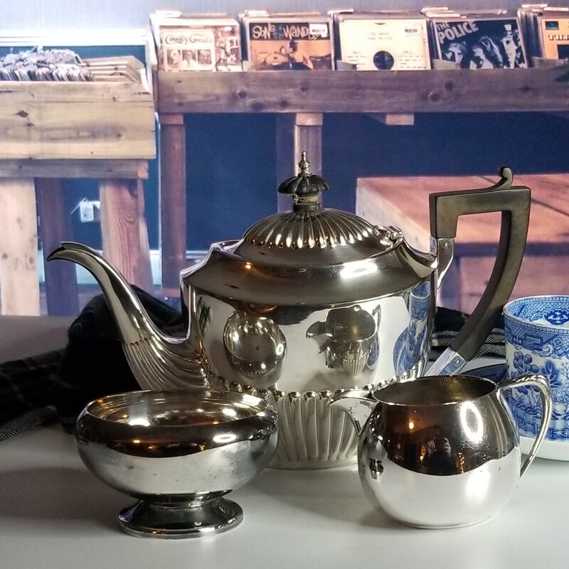 Silver Tea Set - Etsy