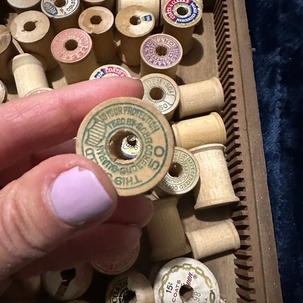 Old Thread Spools - Etsy