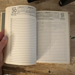 Vintage UNUSED 1965 Dailyaide Desk Calendars ~ the Silent Secretary ...