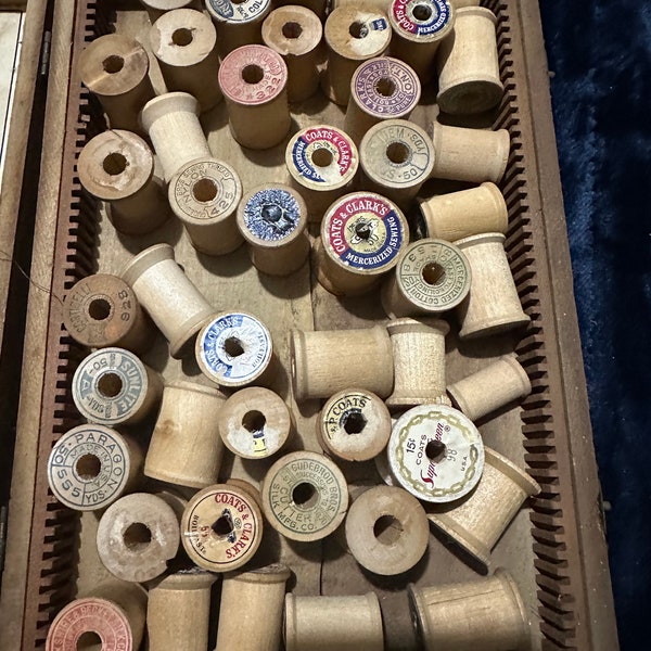 Old Thread Spools - Etsy