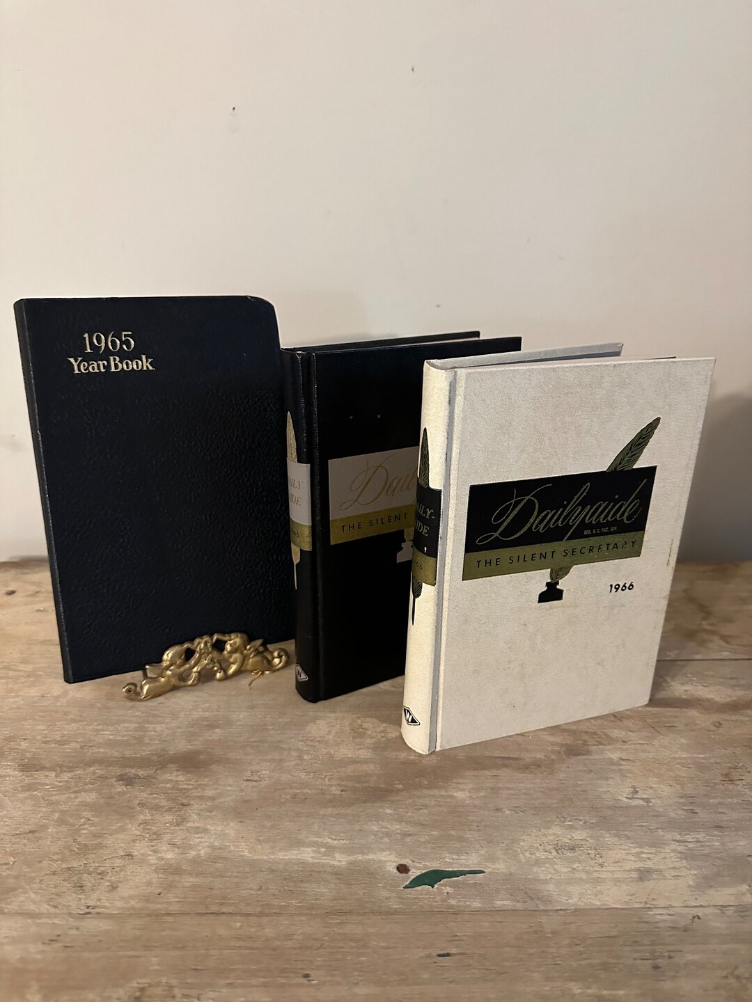 Vintage UNUSED 1965 Dailyaide Desk Calendars ~ the Silent Secretary ...