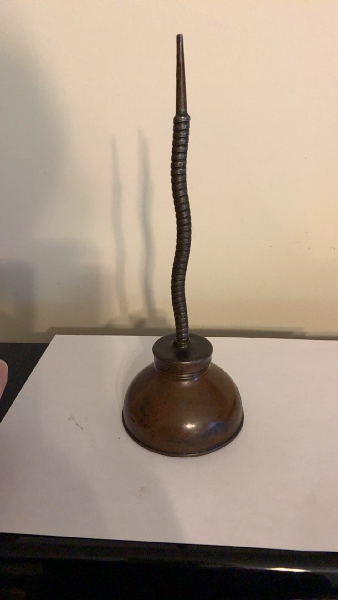 Antique Popper Oil Dispenser With Flexible Nozzle/spout - Etsy