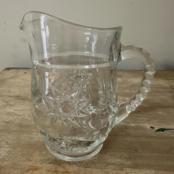 Small Glass Pitcher - Etsy
