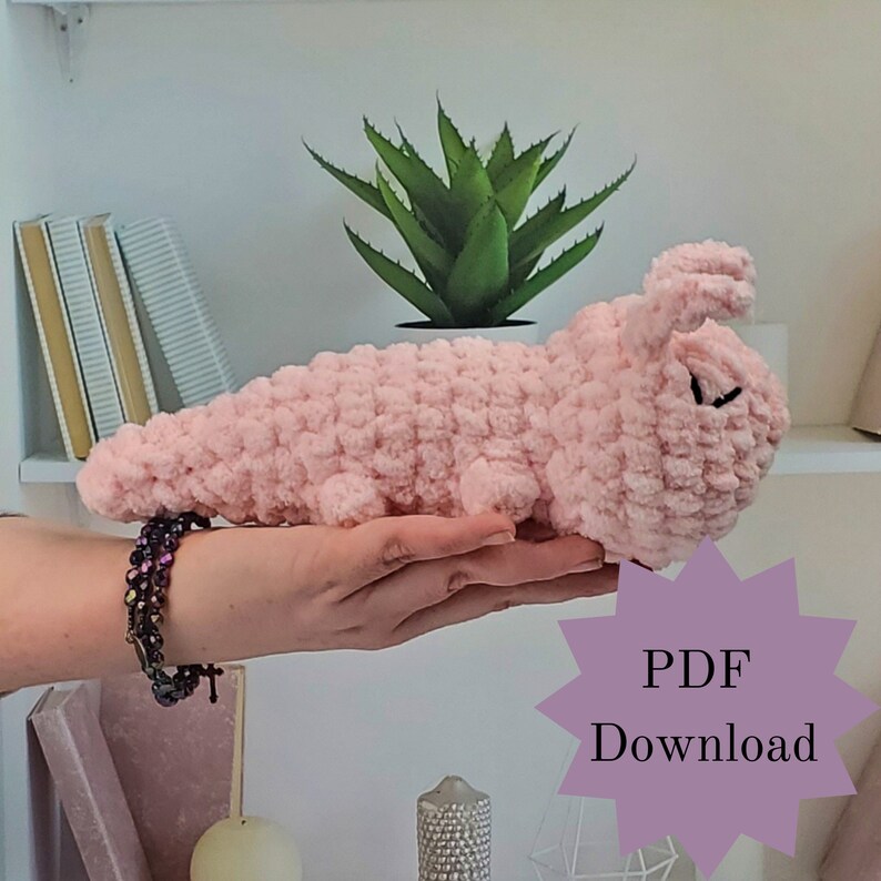 PDF PATTERN ONLY Crochet Axolotl Amigurumi Pattern- Customizable ...