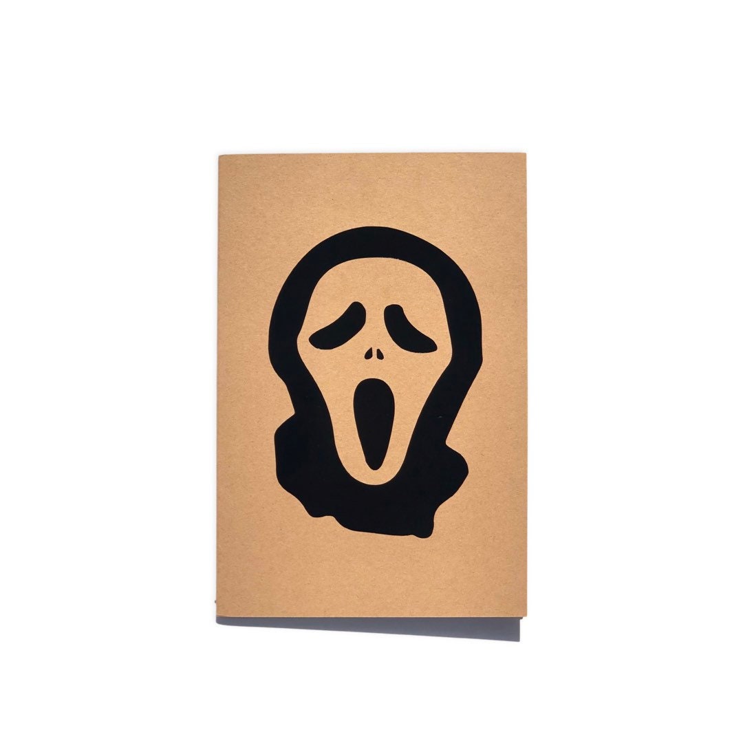 Scream Movie Scream Scary Movie Scream Notebook Halloween - Etsy