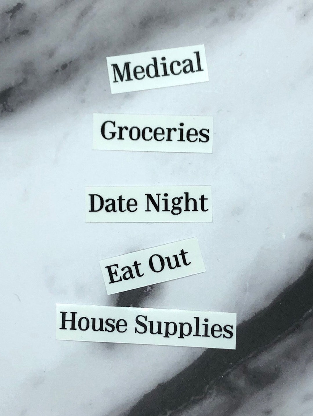 Labels, Budgeting Cash Evelopes Labels, Label Stickers, Budgeting ...