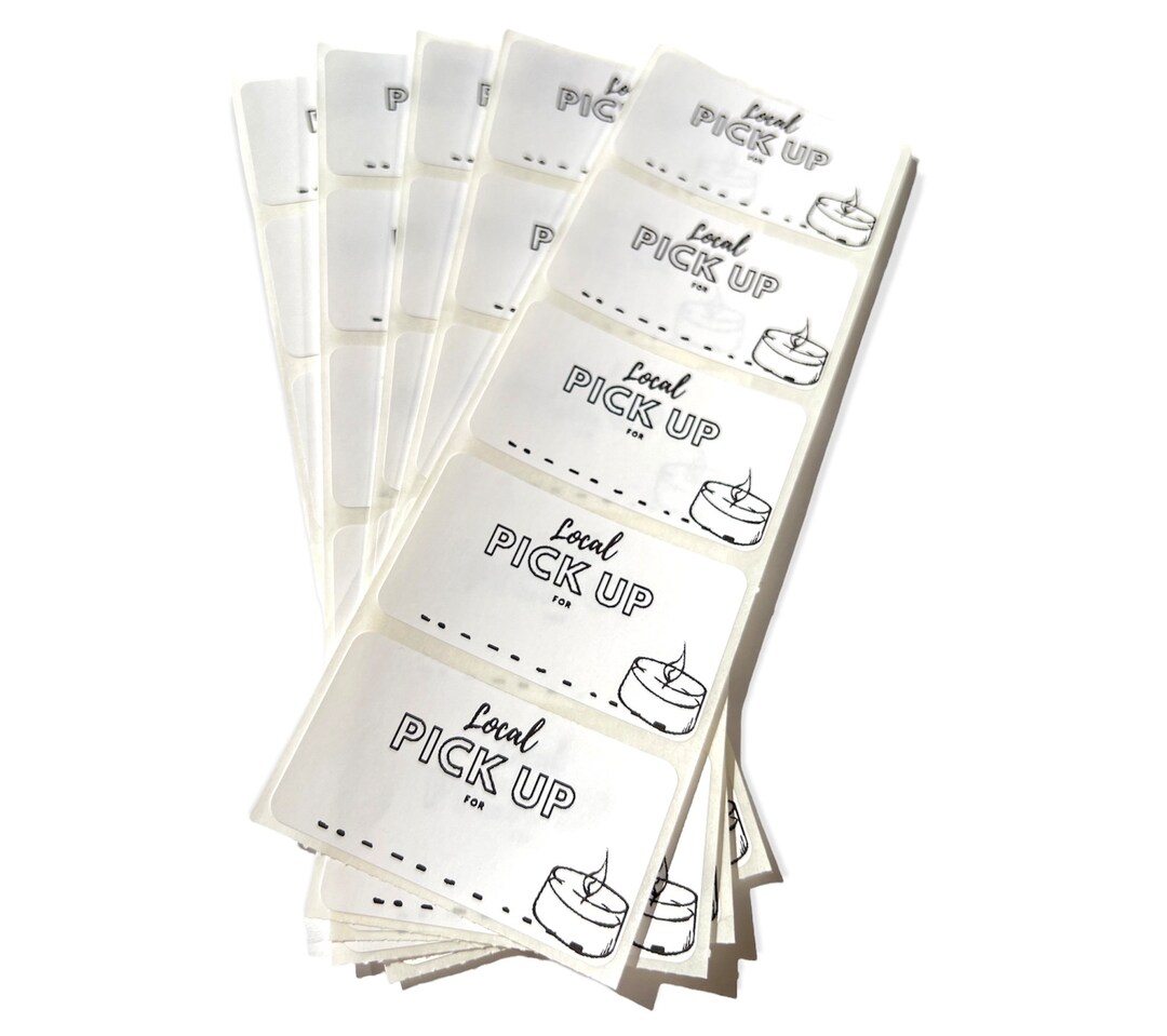 Local Pickup Labels, Pickup Stickers, Porch Pickup Stickers, Porch ...