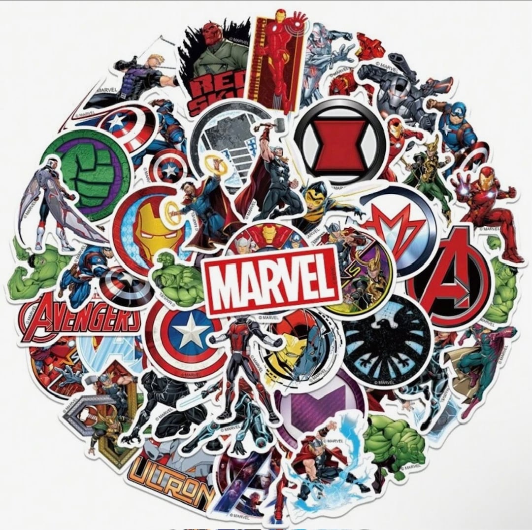 Marvel, Iron Man, Sticker Pack, Stickers, Hulk, Stickers Laptop ...