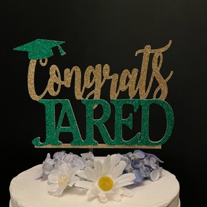 Graduation Cake Topper - Etsy