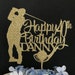 Golf Cake Topper, Golf Birthday Cake Topper, Golf Birthday Topper, Man ...