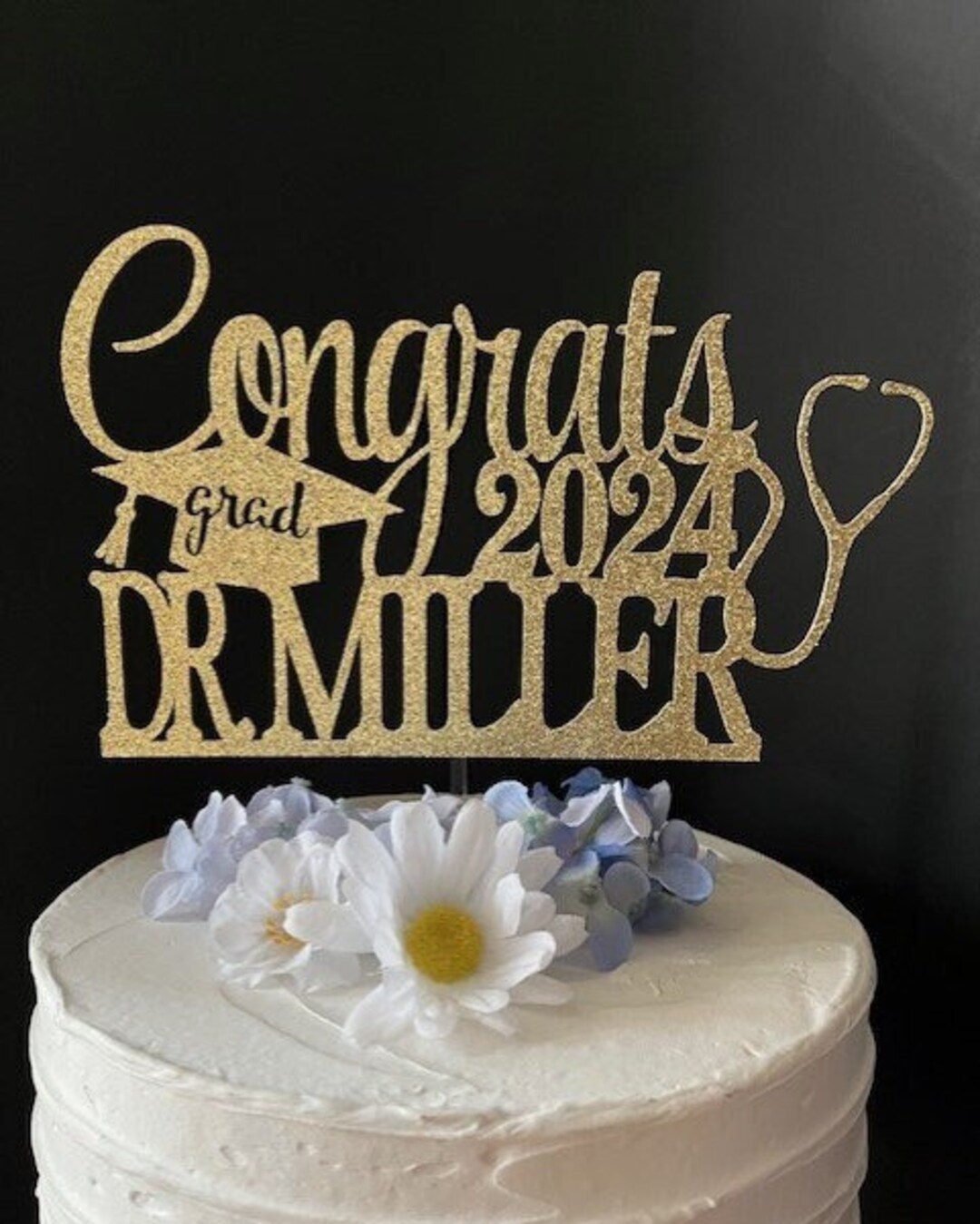 Doctor Graduation Cake Topper, Graduation Cake Topper, Doctor ...
