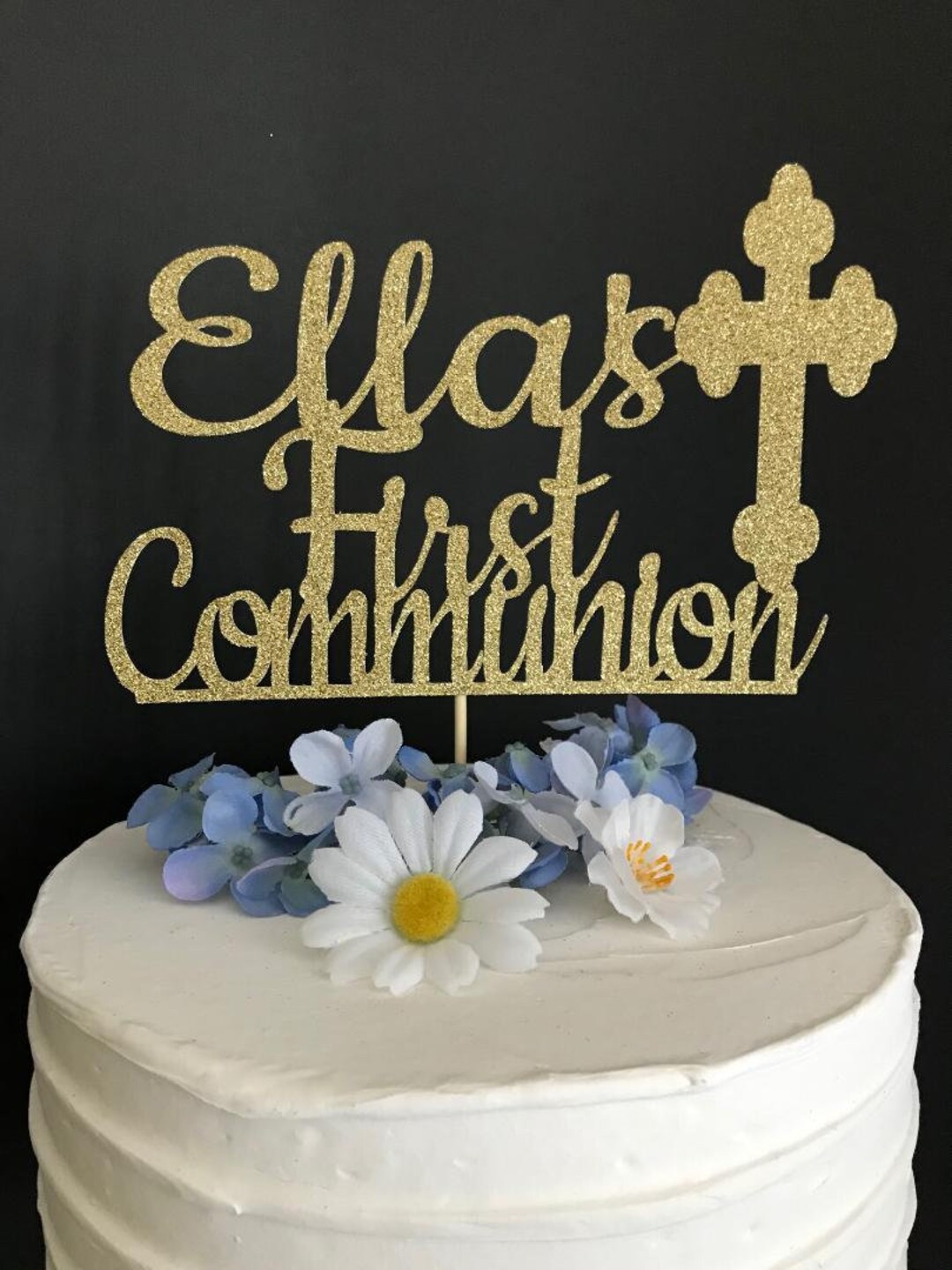 First Communion Cake Topper, First Communion, First Communion Topper ...
