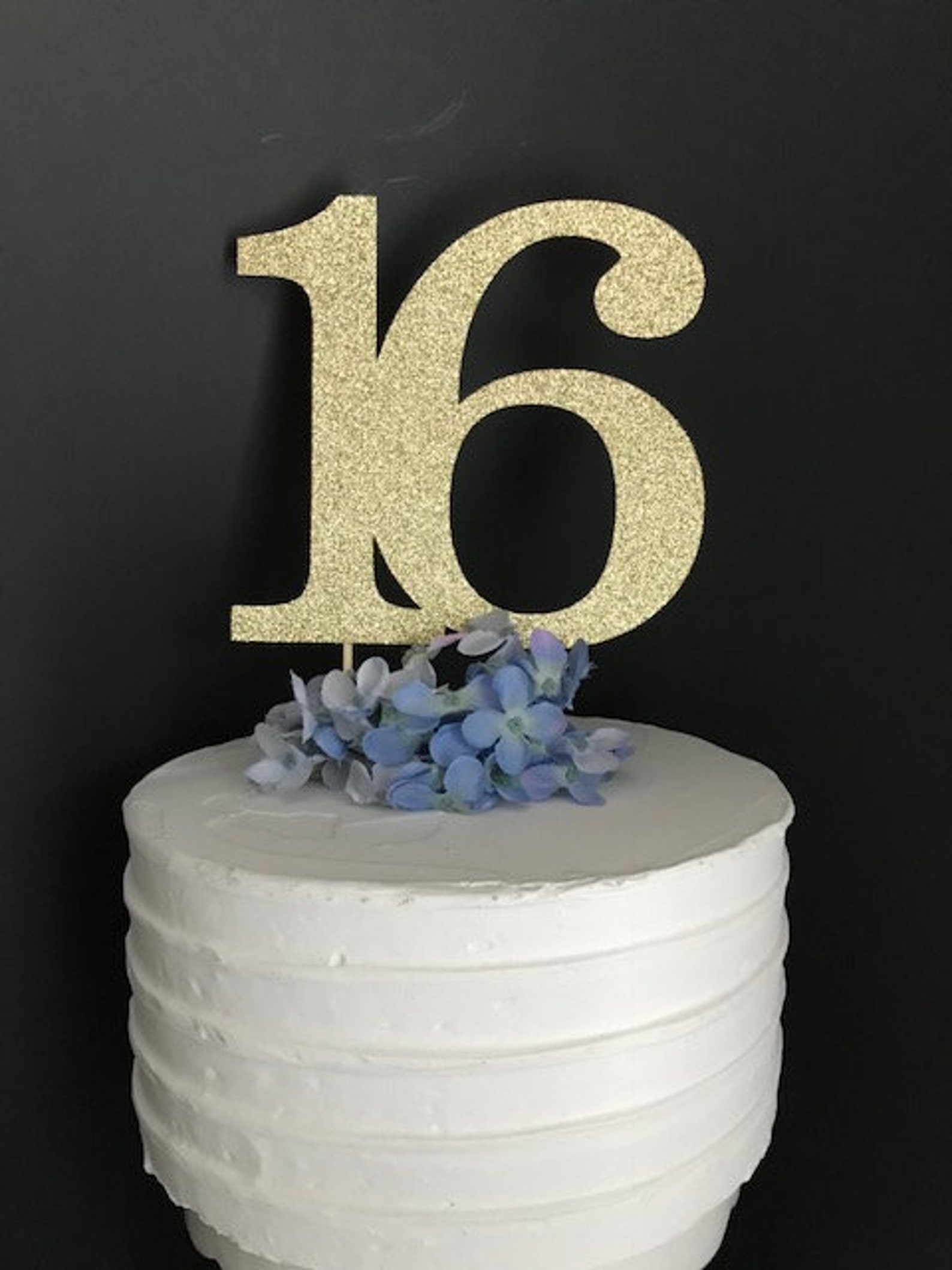16 Cake Topper Sweet Sixteen Cake Topper Sweet 16 Cake - Etsy