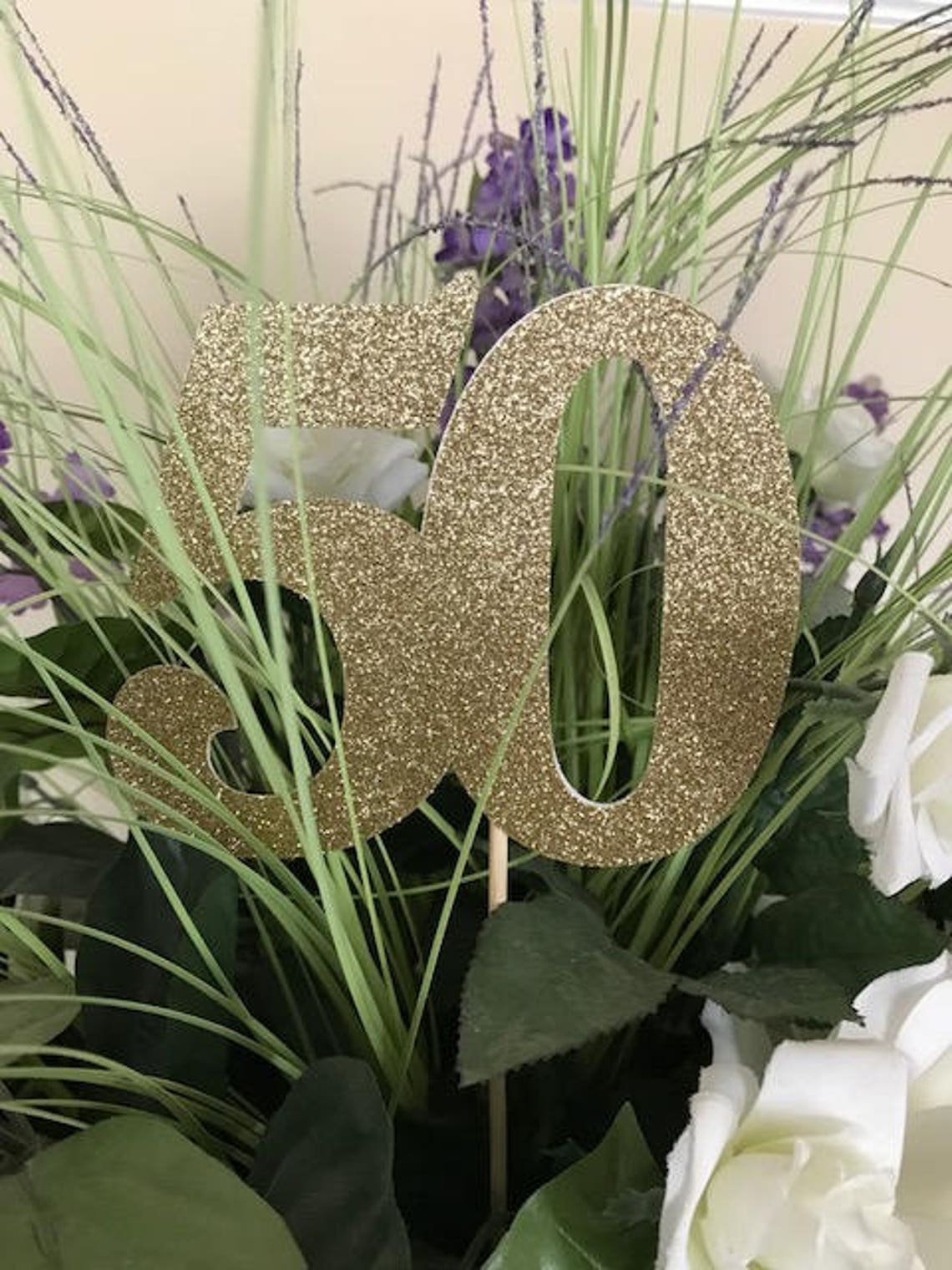 Any Number Centerpieces Age Centerpiece Sticks Glitter - Etsy