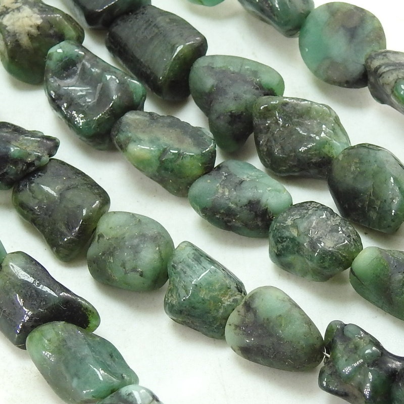 Tumbled Emerald - Etsy